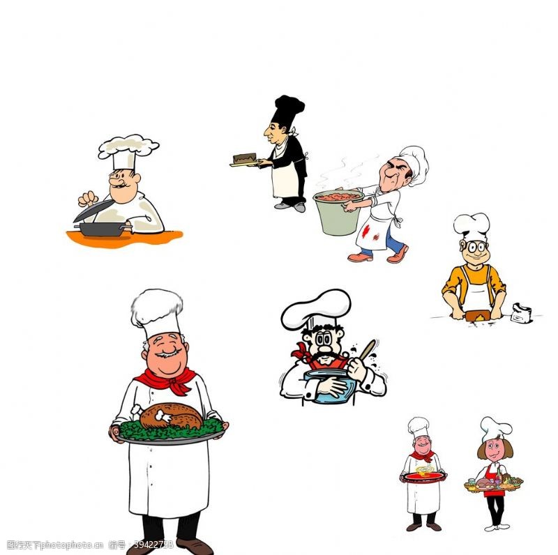 q版厨师图片免费下载_q版厨师素材_q版厨师模板-图行天下素材网