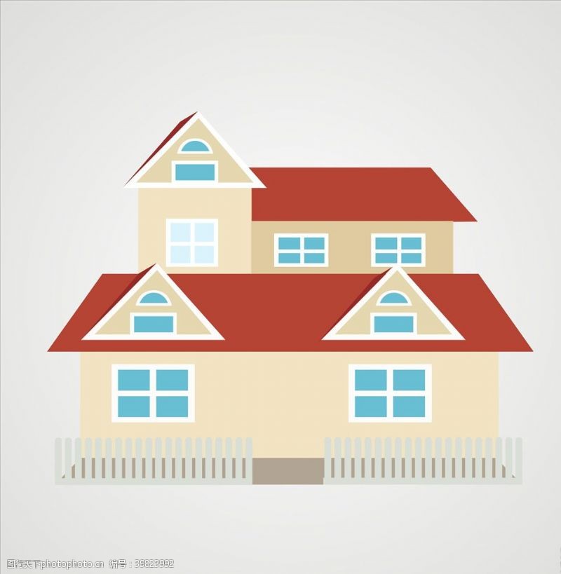 矢量房子图片免费下载_矢量房子素材_矢量房子模板-图行天下素材网